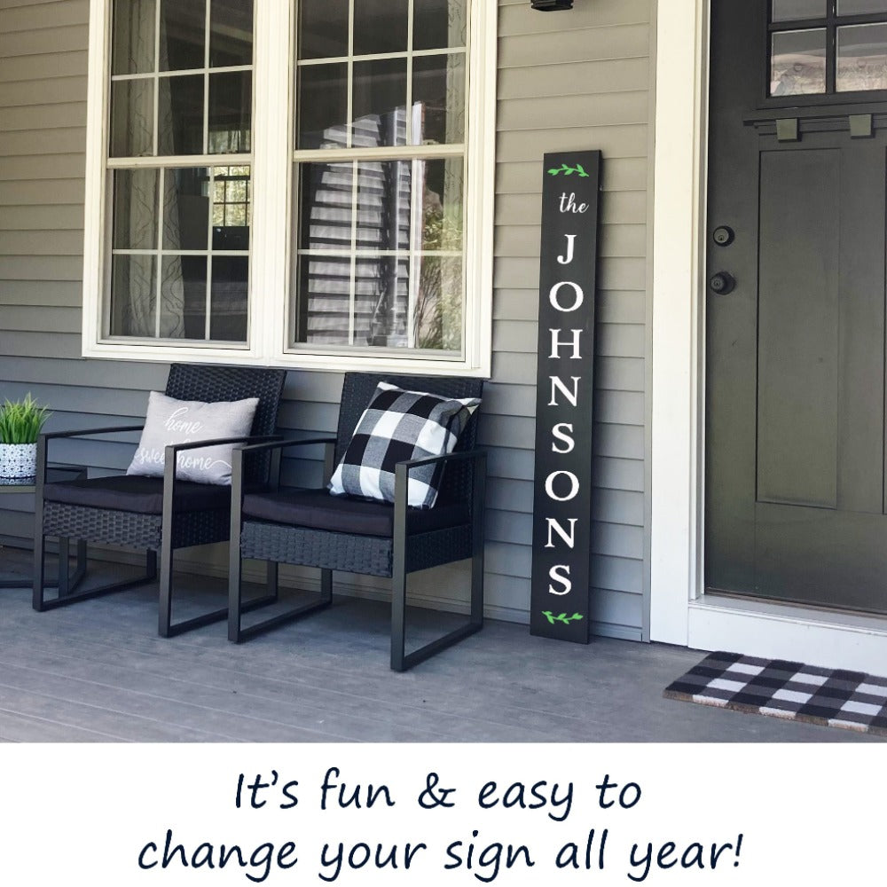 Outdoor Chalkboard & 🧲 Stencil Kit | Easy DIY Welcome Signs - Plata ...