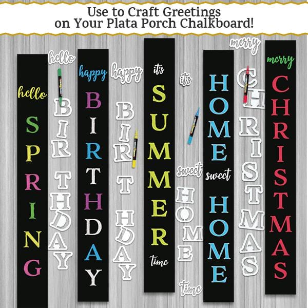 Magnetic Calligraphy Stencil Set for Easy and Beautiful Greetings ...